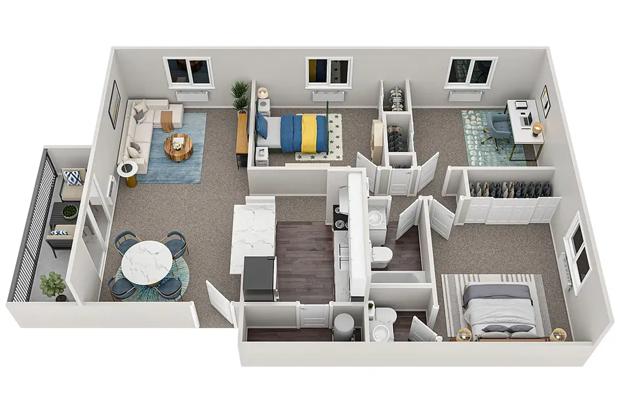 The Lakes at Fountain Square Apartment Homes - Waukegan, IL 60085 ...