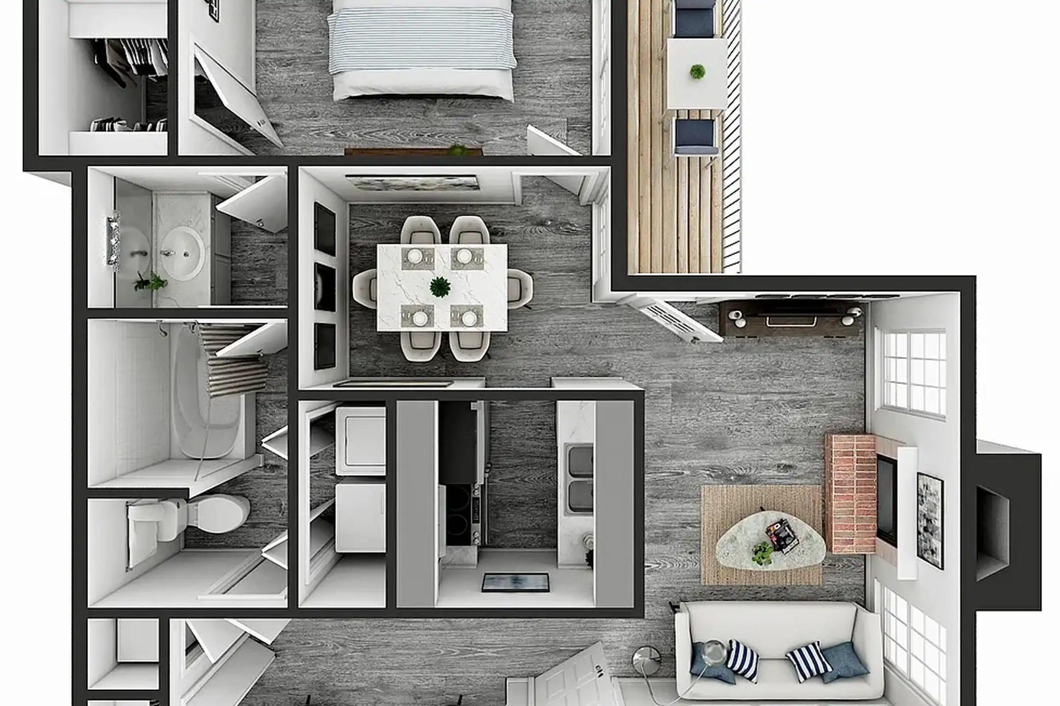 Jefferson Lakes Apartments - Baton Rouge, LA 70816 | ApartmentGuide.com