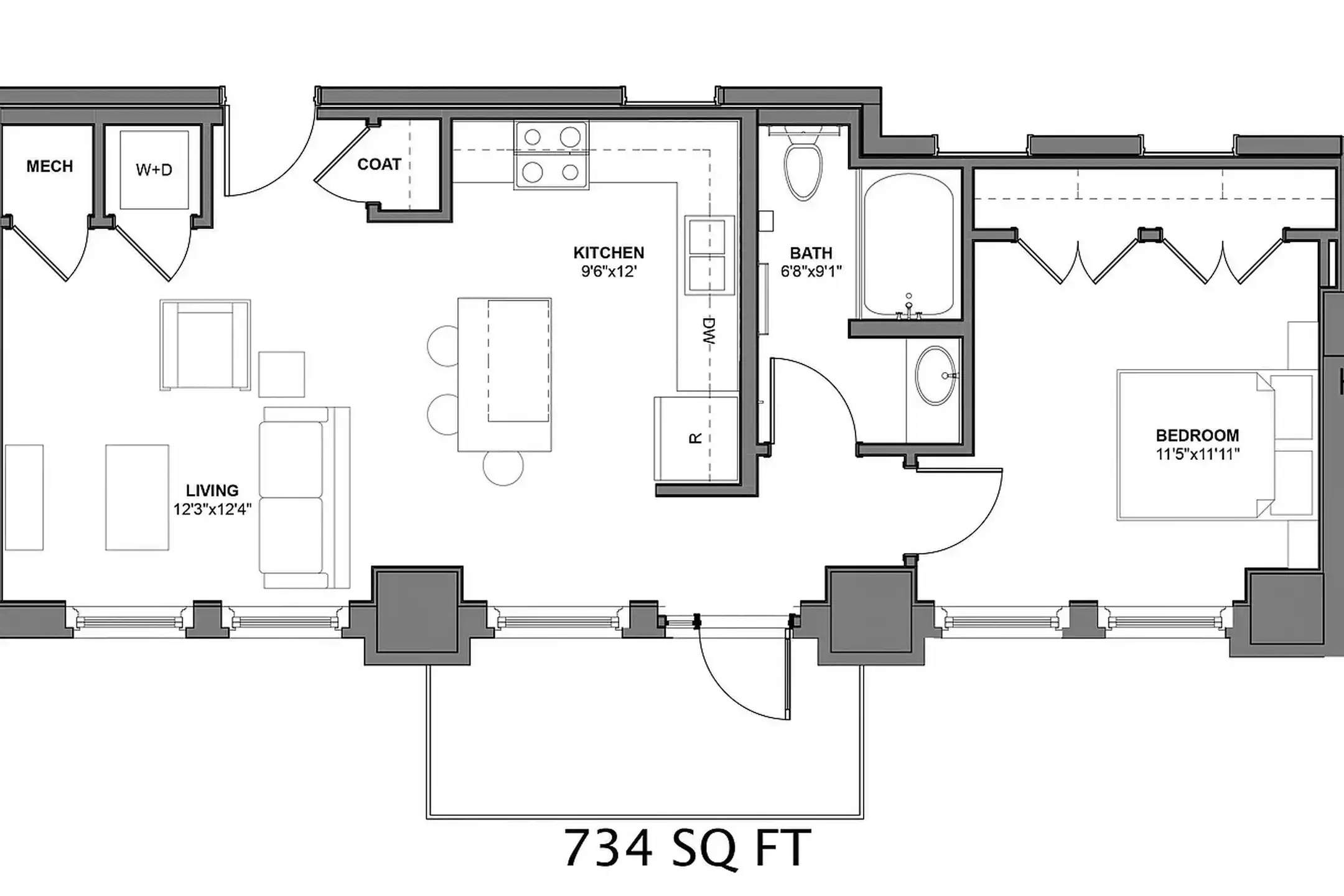 Arcade Apartments - Saint Louis, MO 63101 | ApartmentGuide.com