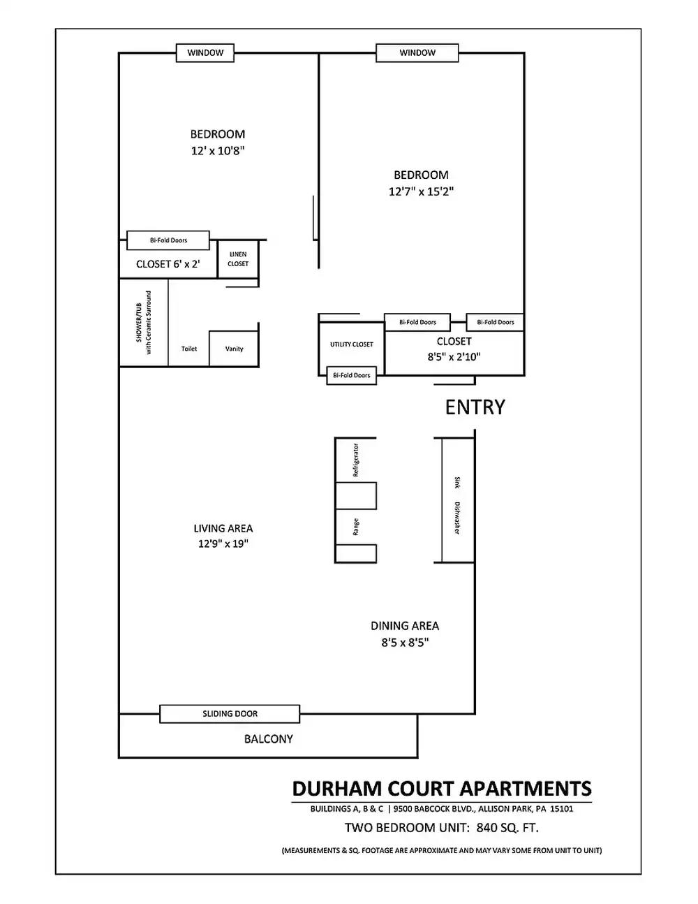 Durham Court Apartments - Allison Park, PA 15101 | ApartmentGuide.com