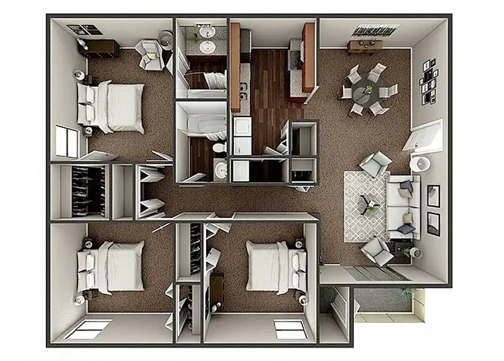 River Crossing Apartments - Thunderbolt, GA 31404 | ApartmentGuide.com