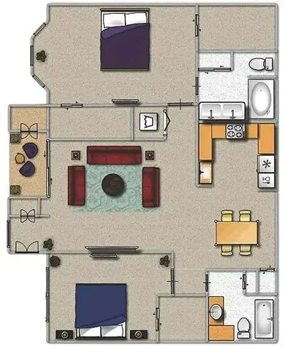 The Inverness - Houston, TX 77098 | ApartmentGuide.com