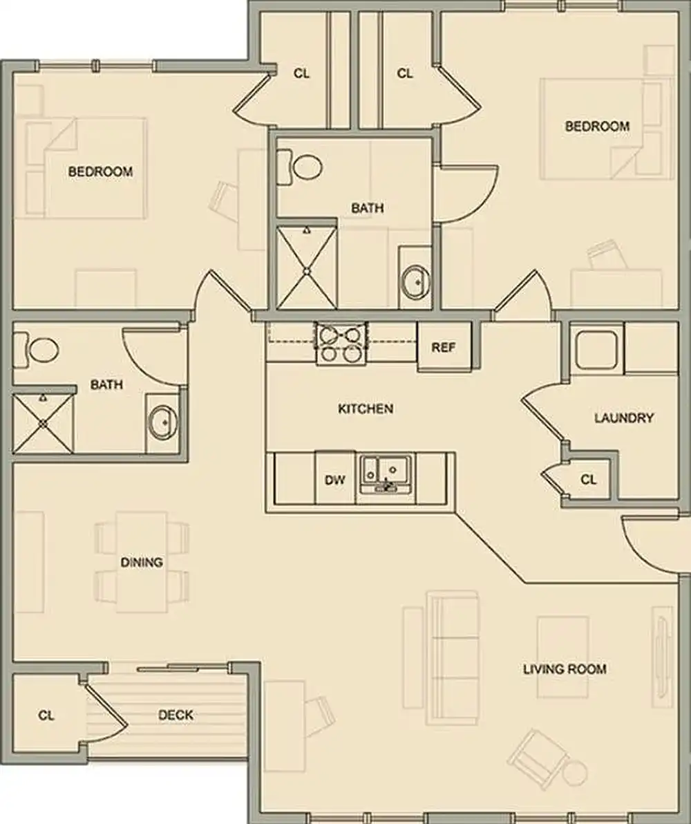 West Wind Place Apartments - Allendale, MI 49401 | ApartmentGuide.com