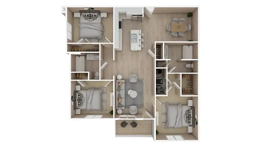 The Met Apartment Homes - Hattiesburg, MS 39402 | ApartmentGuide.com
