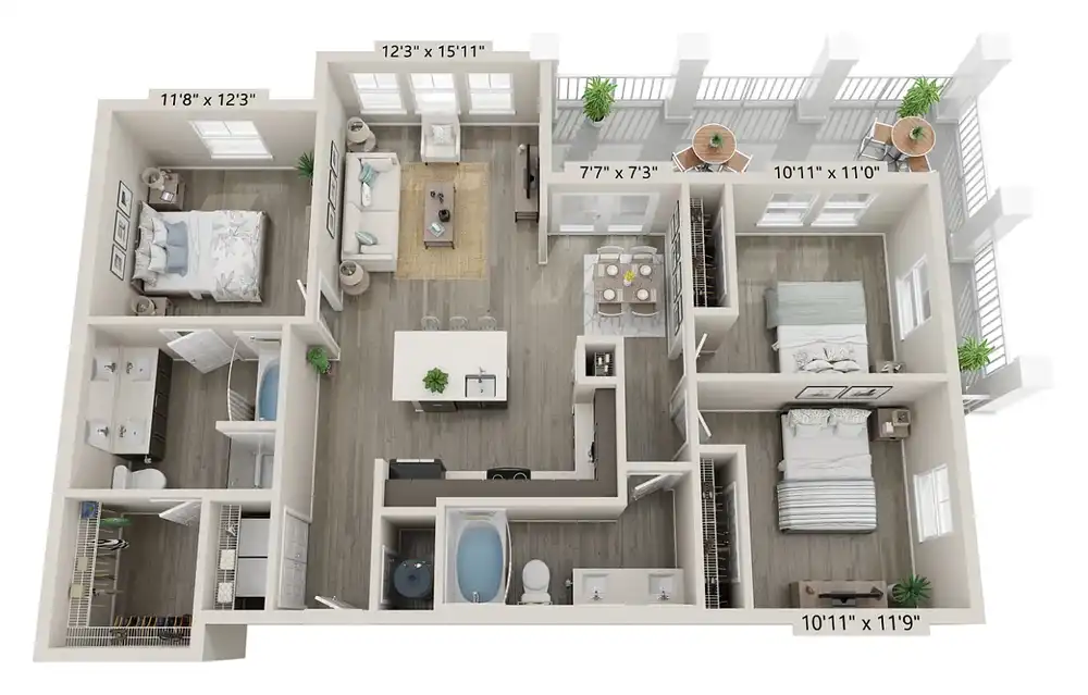 Trails at Hunters Lake - Tampa, FL 33647 | ApartmentGuide.com