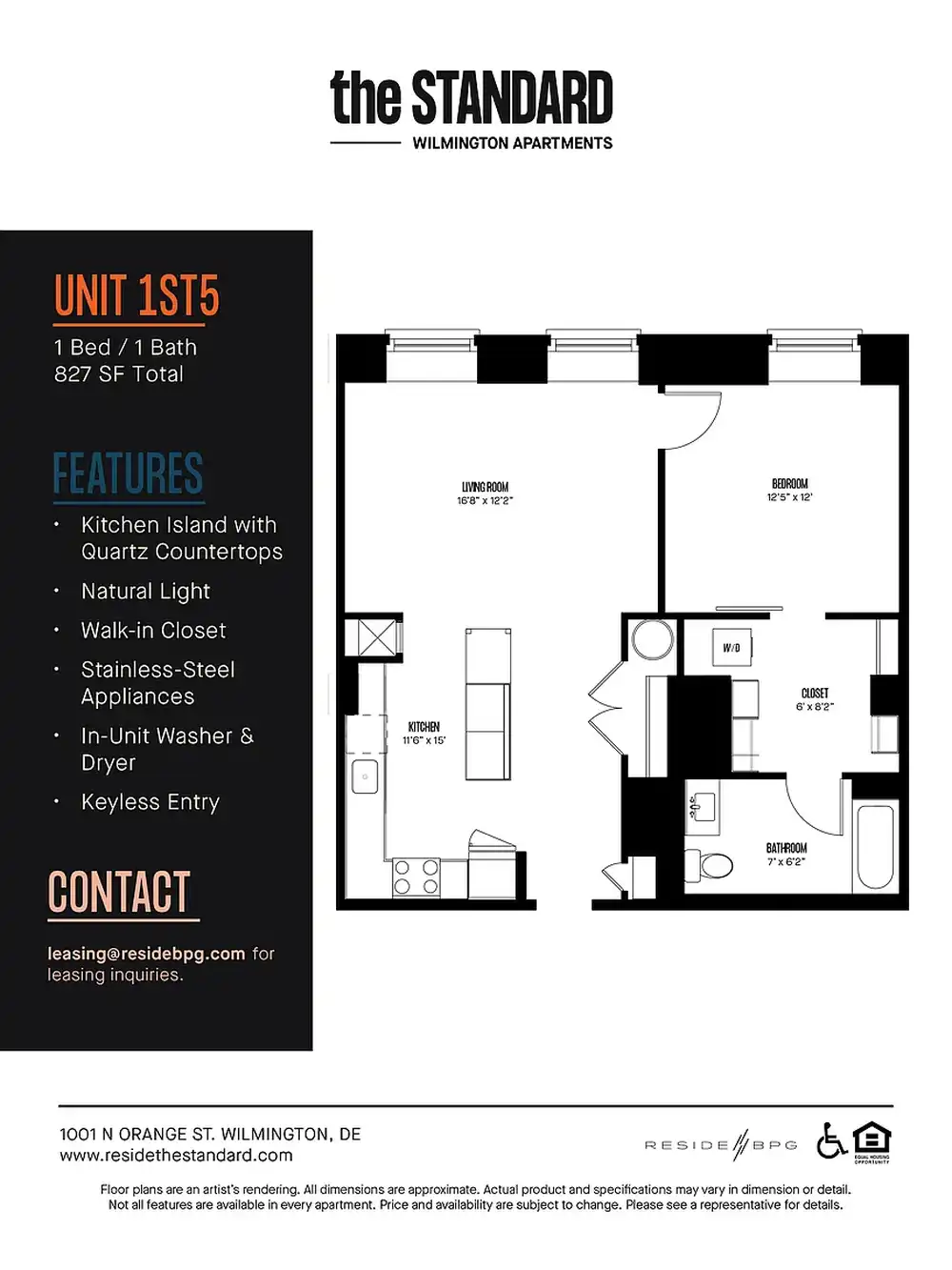 The Standard - Wilmington, DE 19801 | ApartmentGuide.com