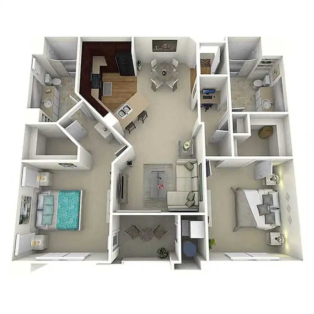 Meridian Place Apartment Homes - Northridge, CA 91324 | ApartmentGuide.com