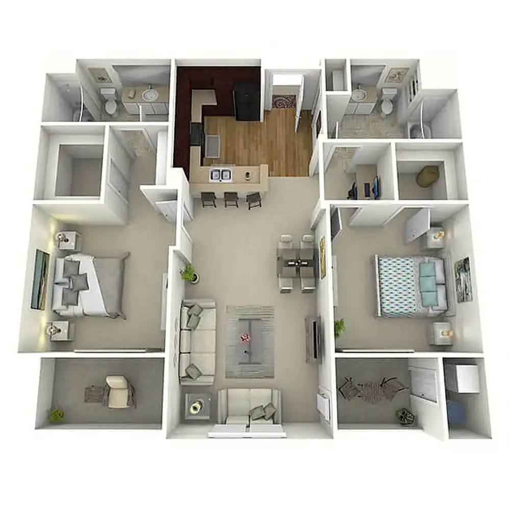 Meridian Place Apartment Homes - Northridge, CA 91324 | ApartmentGuide.com